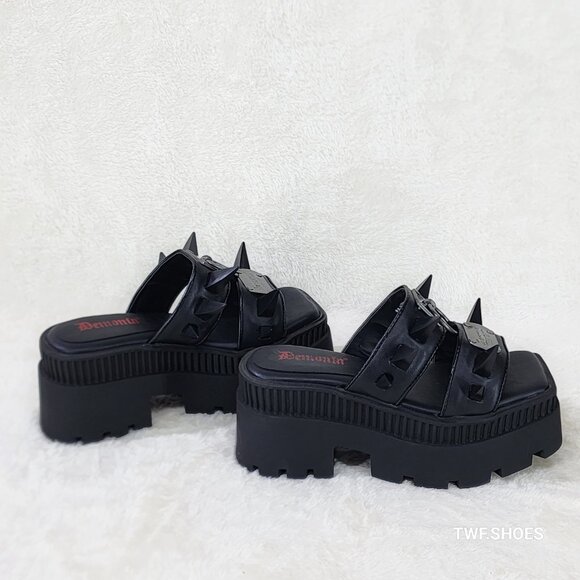 Demonia | Shoes | Wrath Claw Spiked Platform Goth Sandals Demonia ...